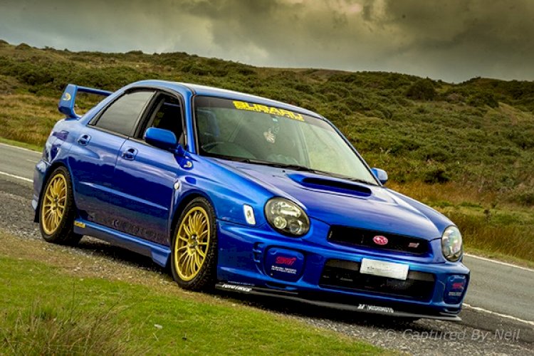 Helen Broomhall-Roberts - Subaru Impreza WRX JDM V7 Bugeye 2001 ...